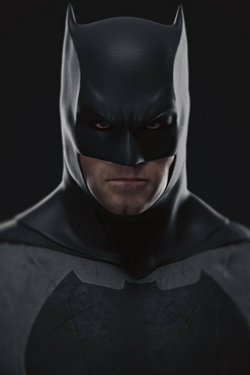 Spectacular 3D modeling Batfleck fan-art by Franco Carlesimo : r/DC ...