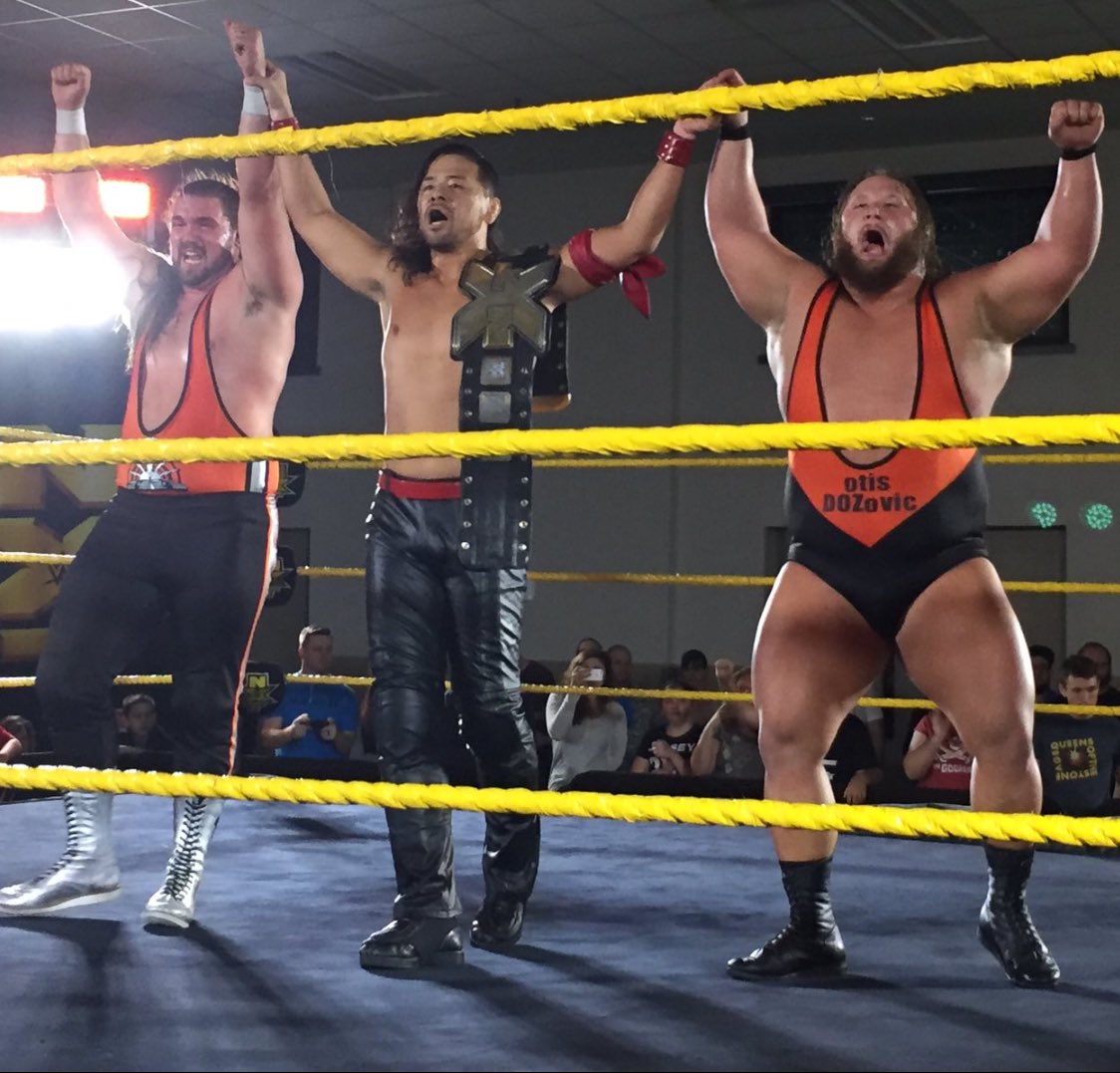 NXT St. Augustine Fla House Show - Tommy End and Big Damo in-ring ... NXT St. Augustine Fla House Show - Tommy End and Big Damo in-ring ...