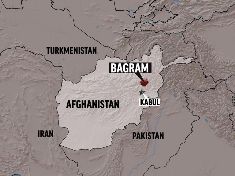 Bagram Airfield Map