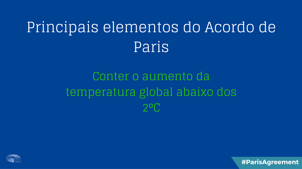 O Que é O Acordo De Paris