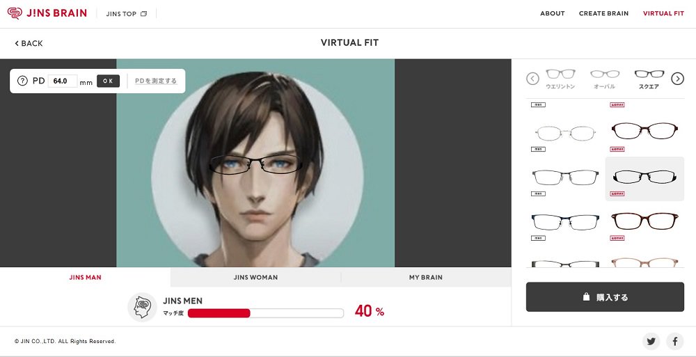 自分に似合う眼鏡を判定してくれるオリジナルAIが超便利!! #推しキャラでJINSBRAIN - Togetter [トゥギャッター]