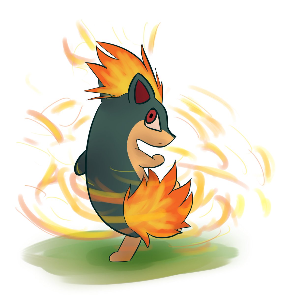 Defeat Quilava in a gym battle - Pokemon Go