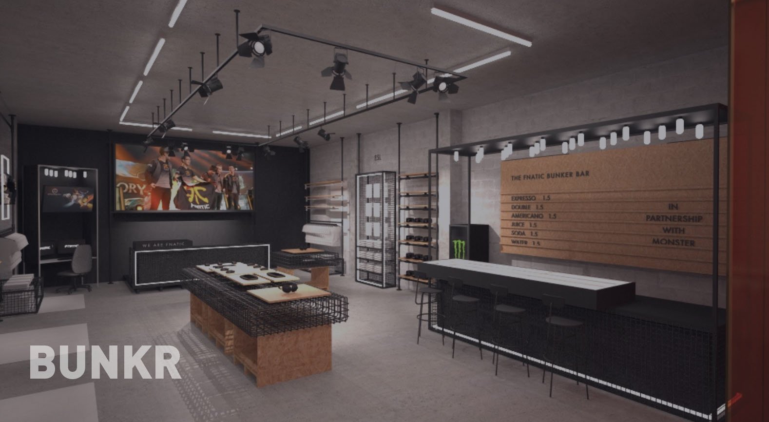 Fnatic launch pop-up store in Shoreditch, London