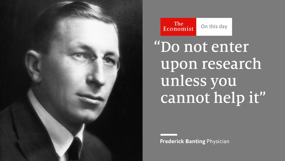 Nobel laureate Frederick Banting, best known for the discovery of ...