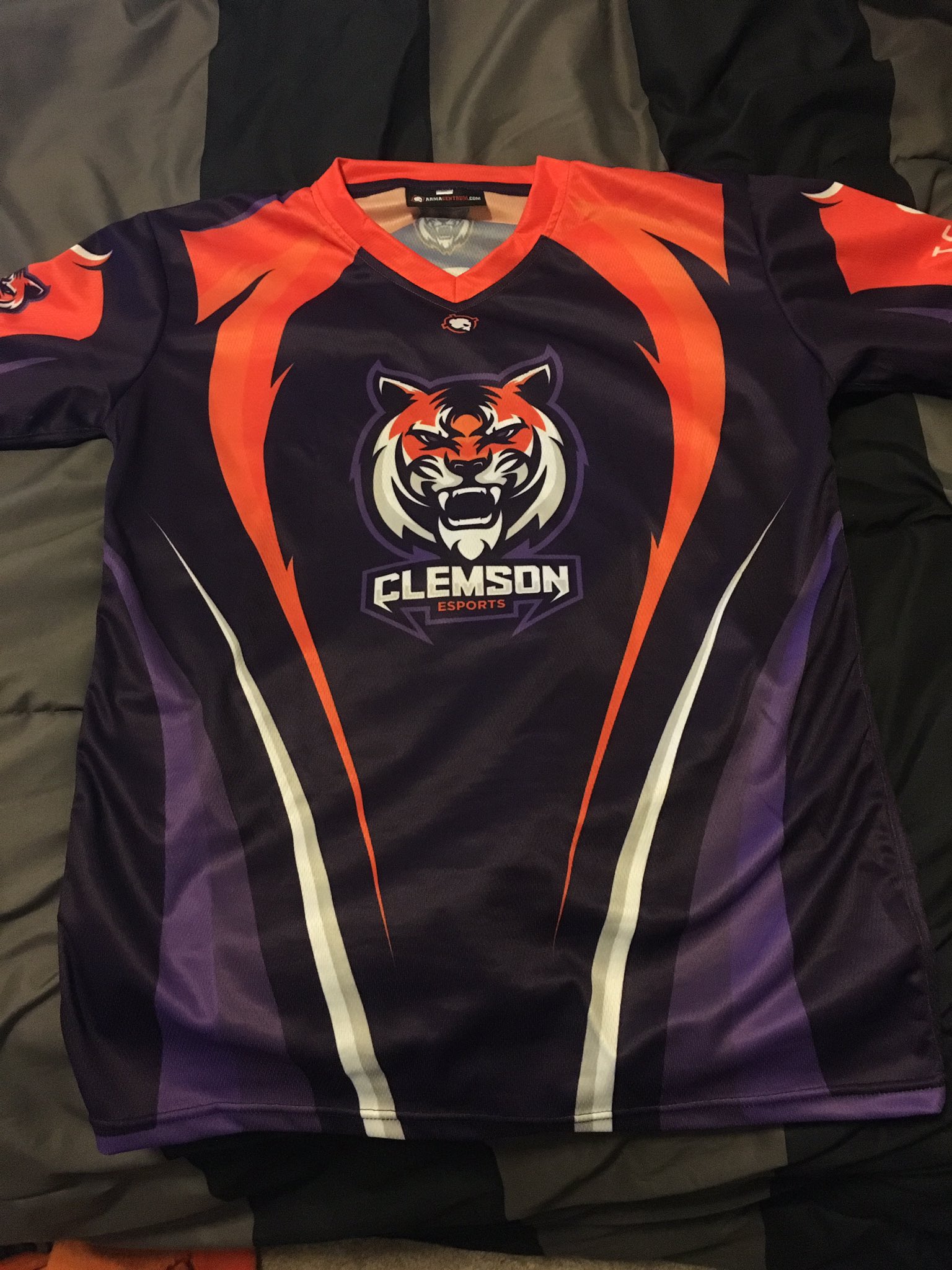 Clemson Esports on Twitter: "Shoutout to @ArmaCentrum for the amazing jerseys!…