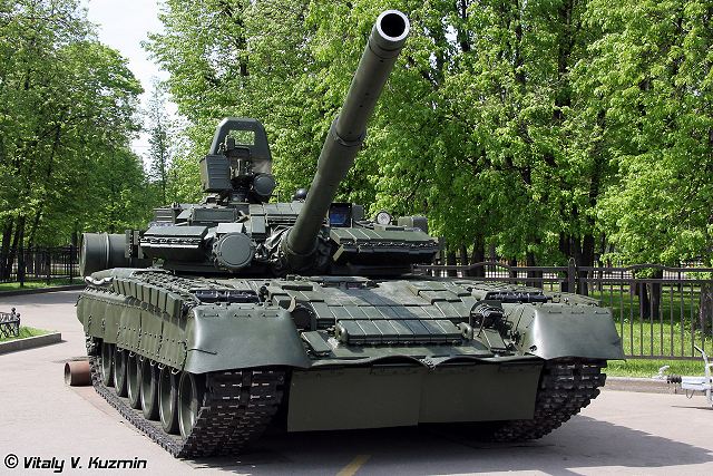 Russia Ministry of Defense plans to upgrade T-80BV MBT main battle tank ...