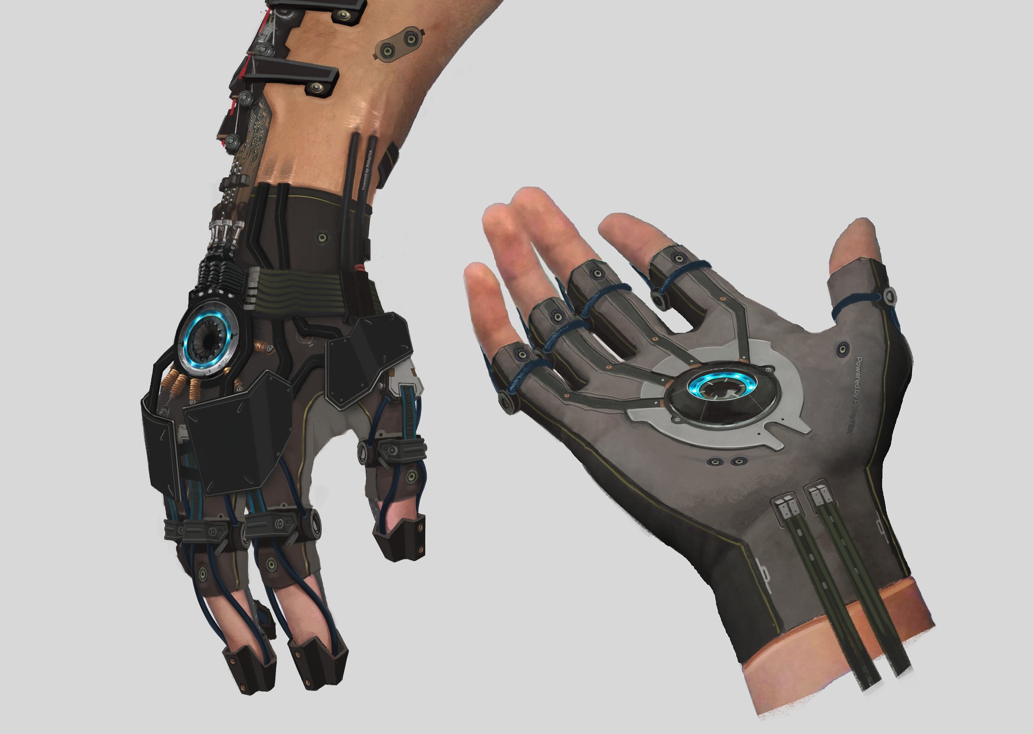 Futuristic Gauntlet