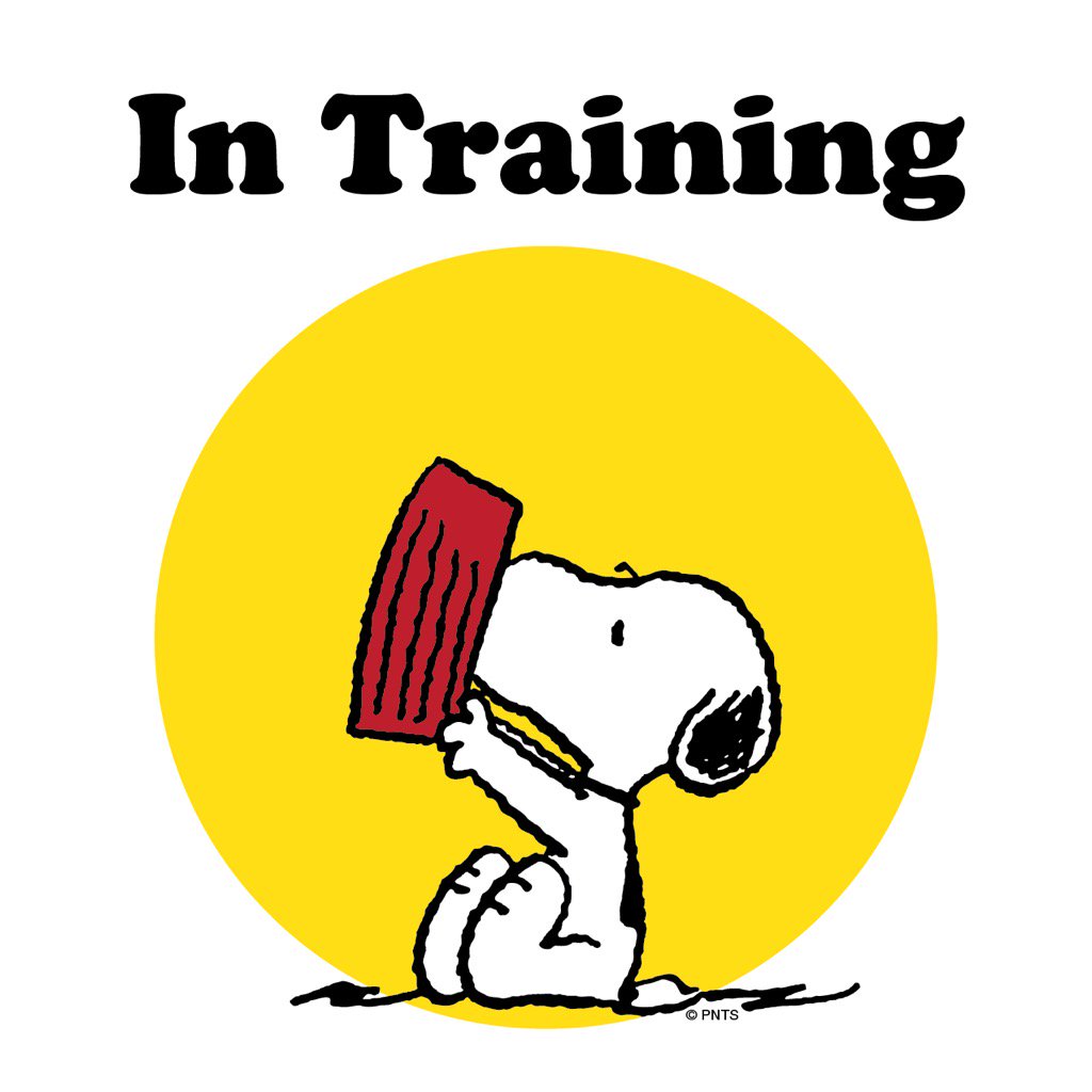 Snoopy Exercising