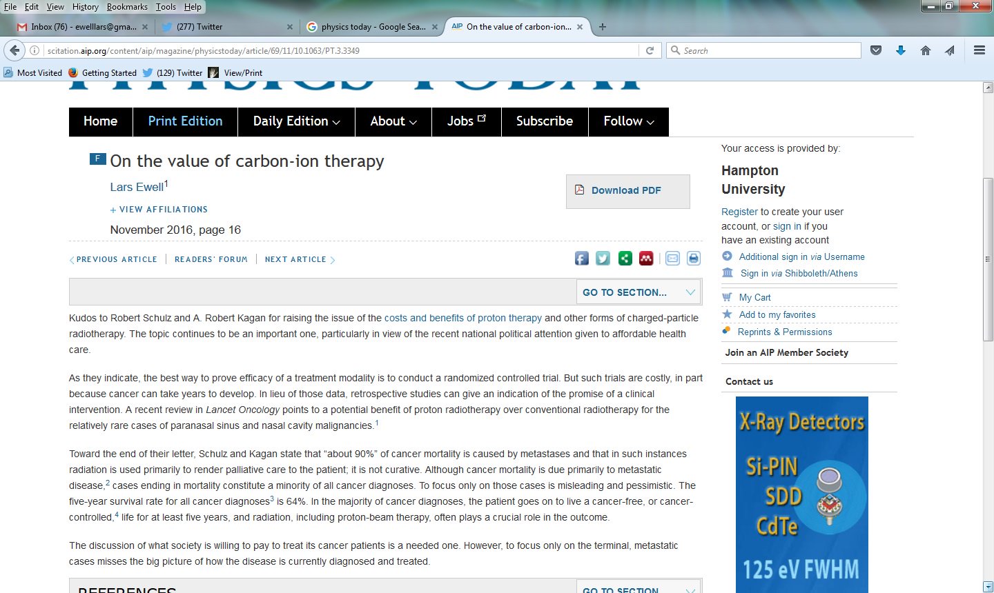 HamptonU Physics (@hampton_physics) / Twitter