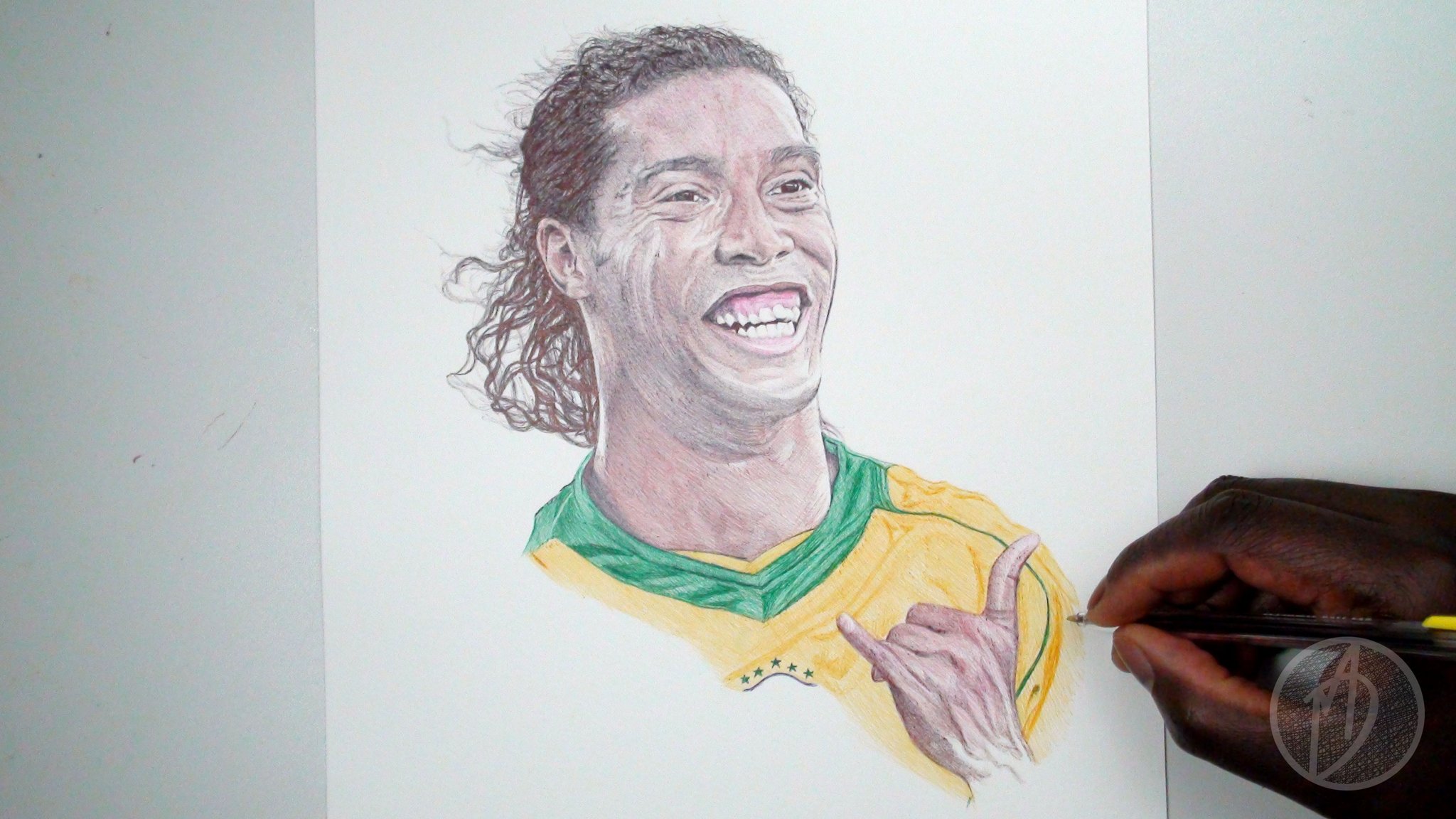 Ronaldinho Pencil Drawing Mastering The Art Of Drawing Ronaldinho