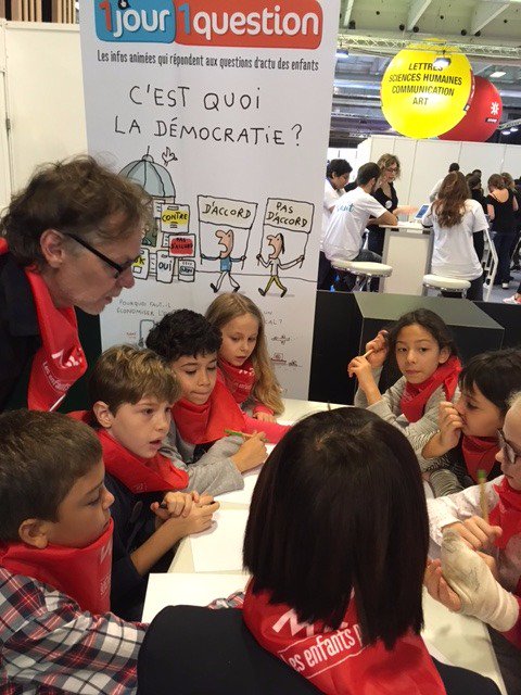 1jour1actu on Twitter: "Les enfants réalisent l'épisode d'1jour ...