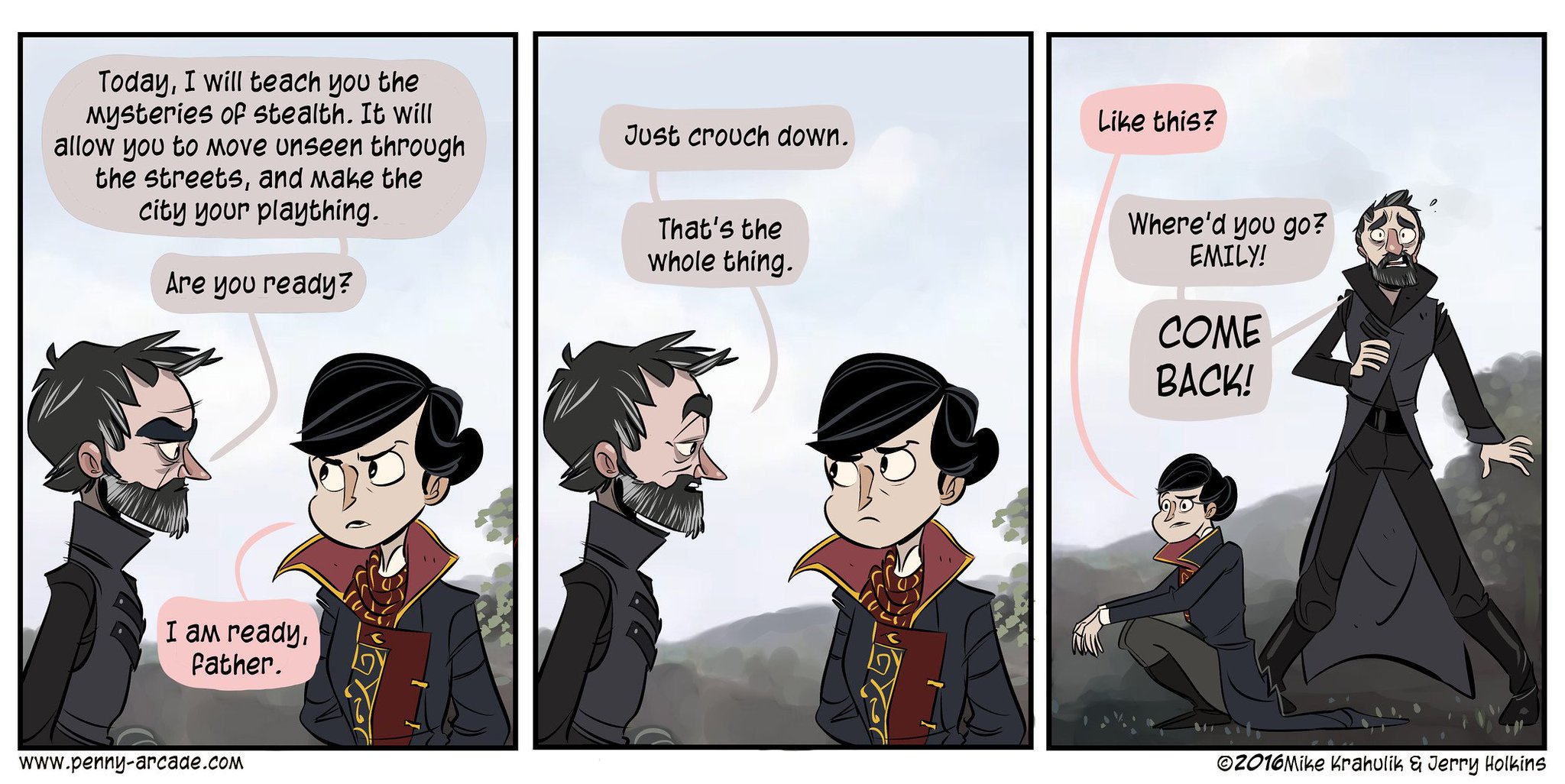 Dishonored Funny Comics