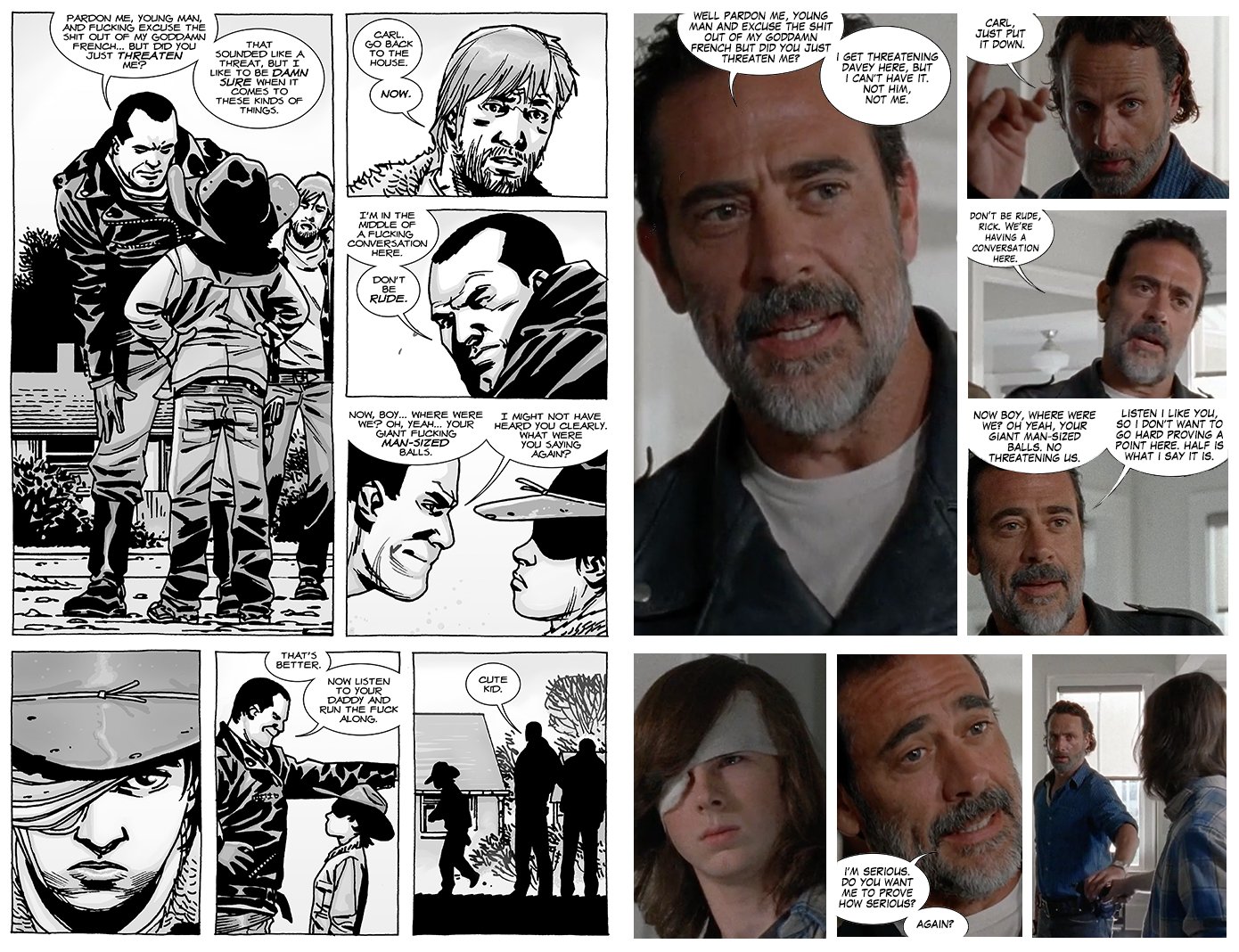 The Walking Dead Carl Comic