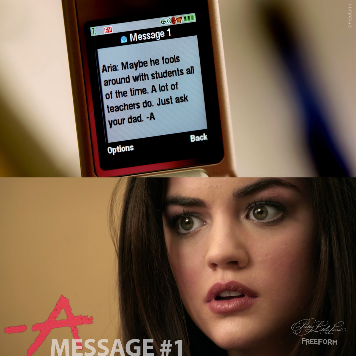 Pretty Little Liars A Messages Season 1