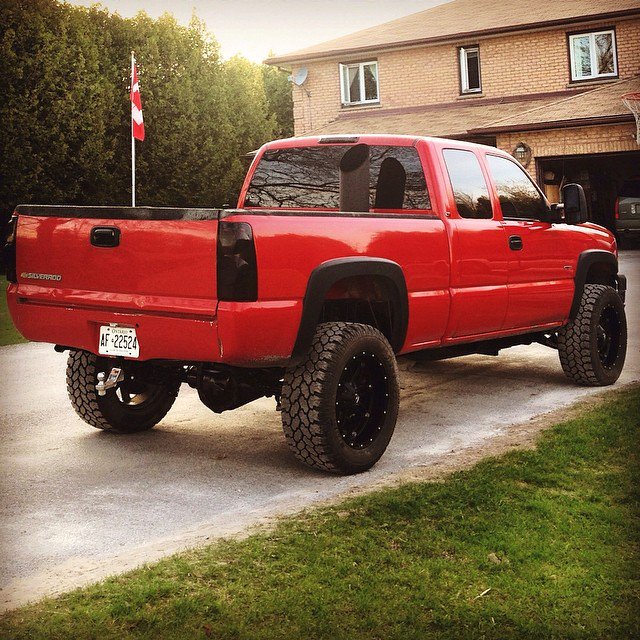 Chevy Duramax Lifted With Stacks
