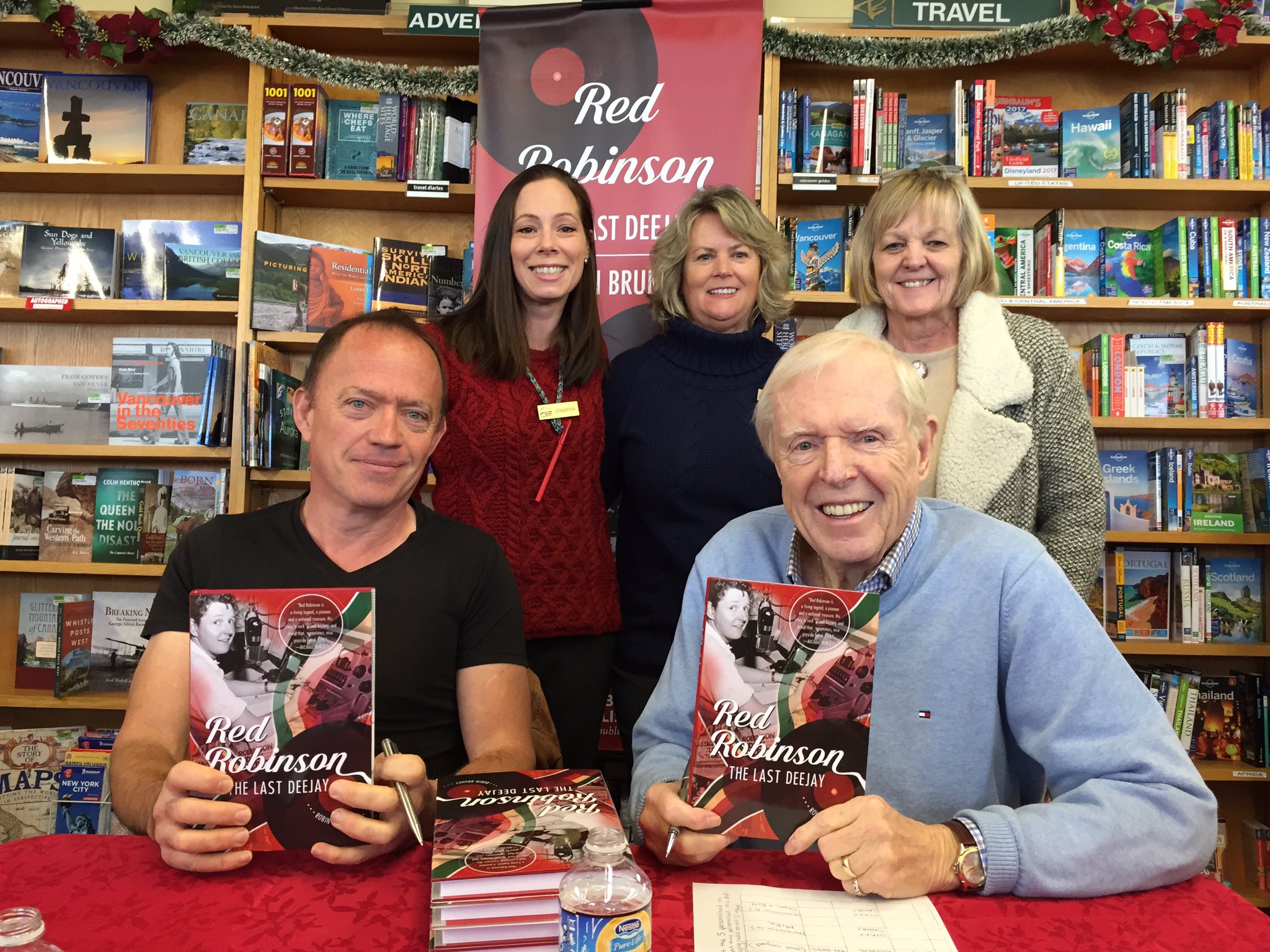 Red Robinson on Twitter: "Thanks to Jennifer, Donna and Trish at @BlackBondBooks1 for all your ...