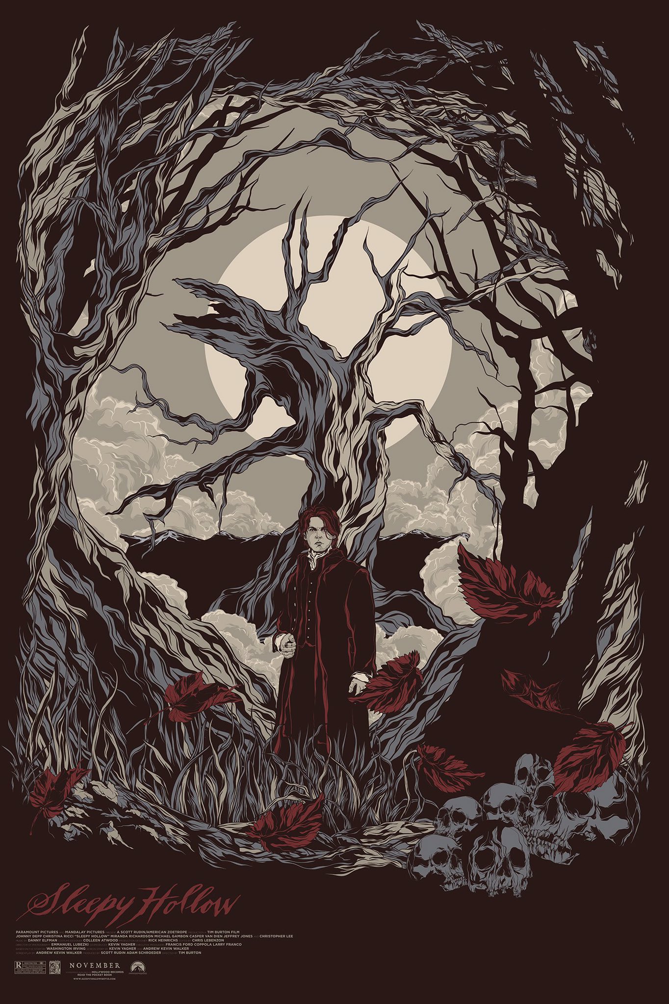 Sleepy Hollow Tree Drawing