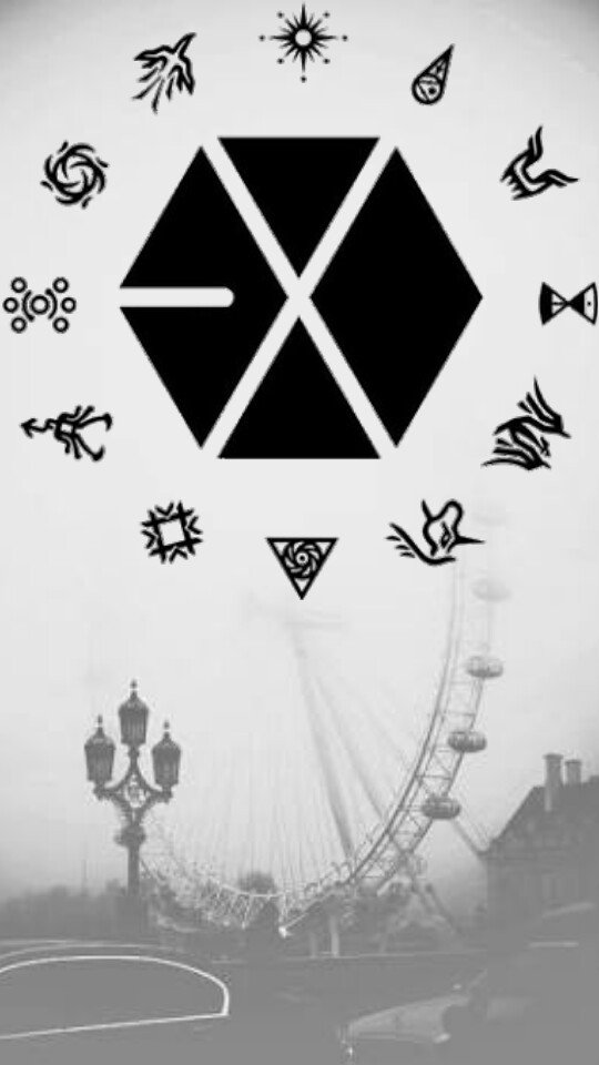 Exo Logo Wallpaper Hd