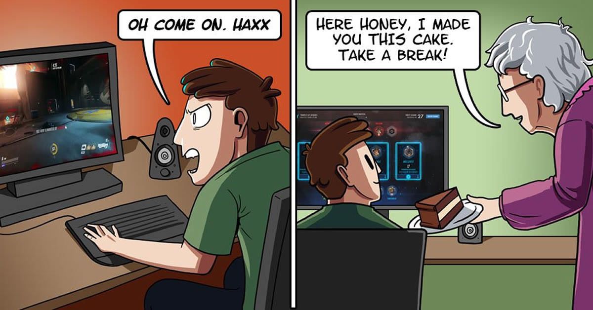 Grandma Meme Computer