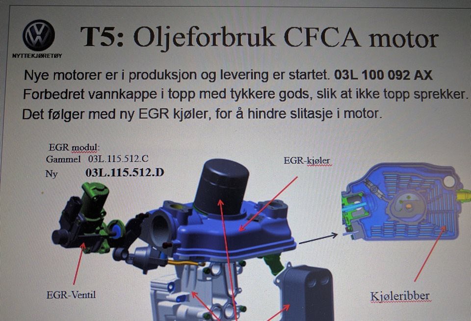 CFCA motor EGR blanking kit - VCDS - vwbus.no