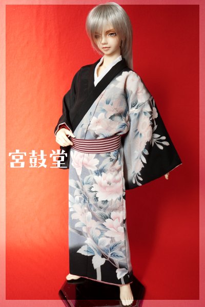 宮鼓堂＠次回ドルパ48 on Twitter: "【ドルパ36販売物②】SD17男子サイズの着流しセット。今回はこの三種です。中の襦袢を見せても良いかと。SD16男子も着用できます https ...