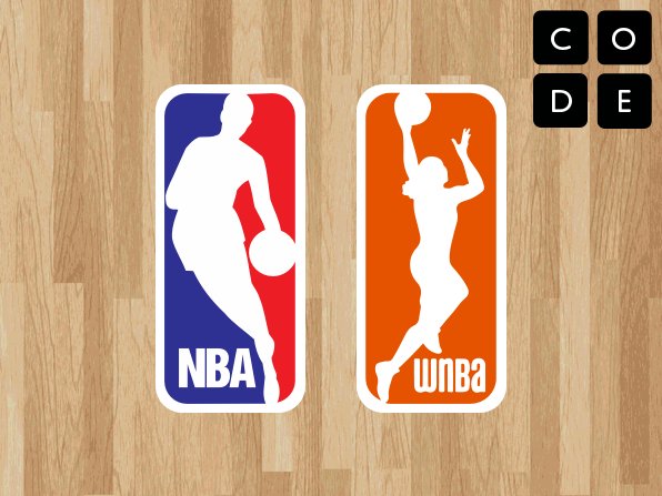 Nba And Wnba Logo