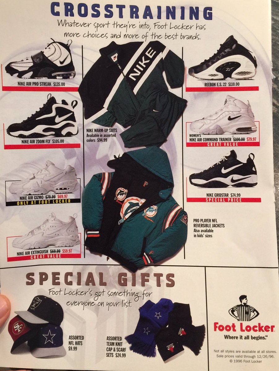 Throwback Thursday: Foot Locker ad on this date, 20 years ago | Darren ...