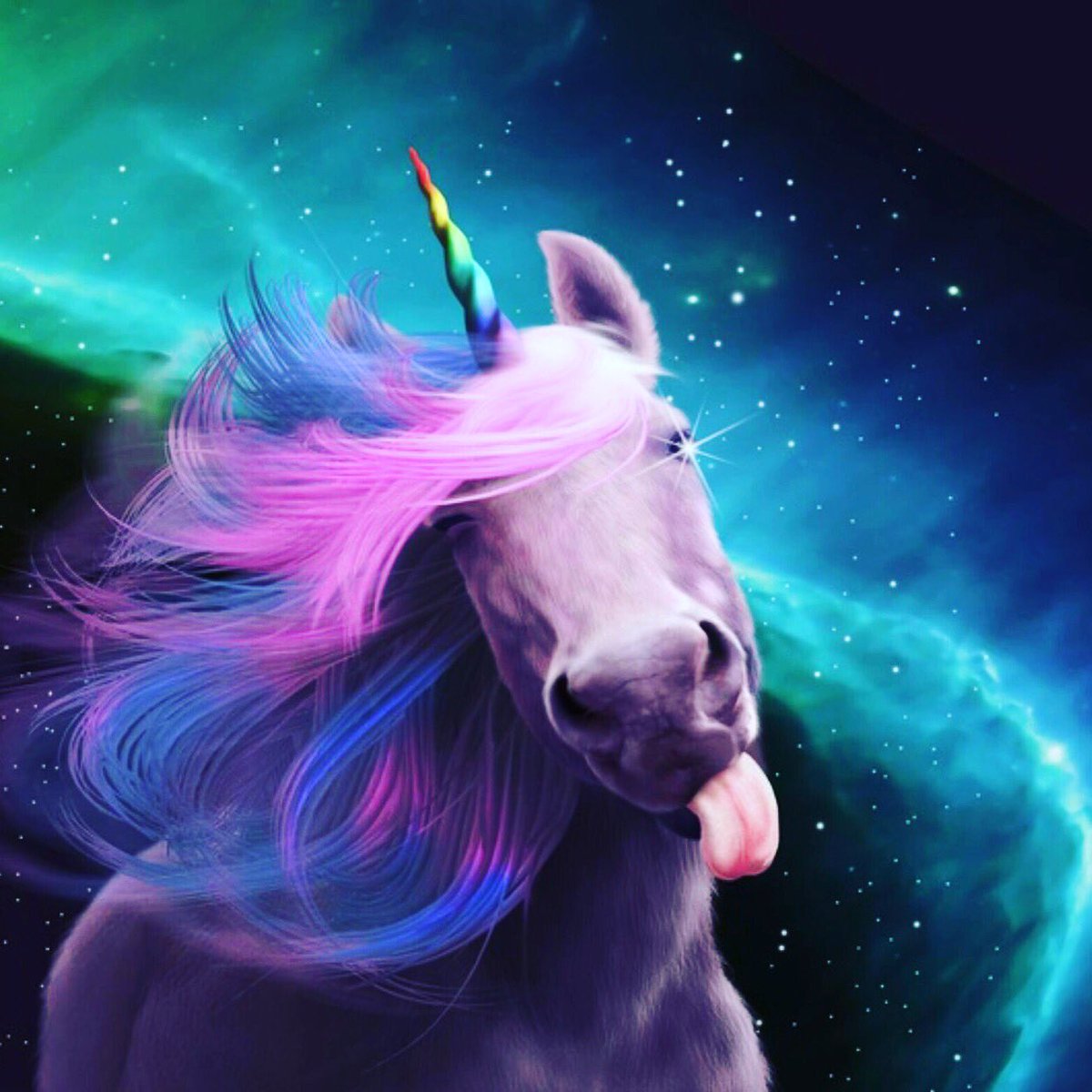 Unicorn In Space