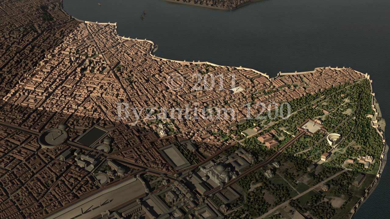 Ancient Constantinople Model