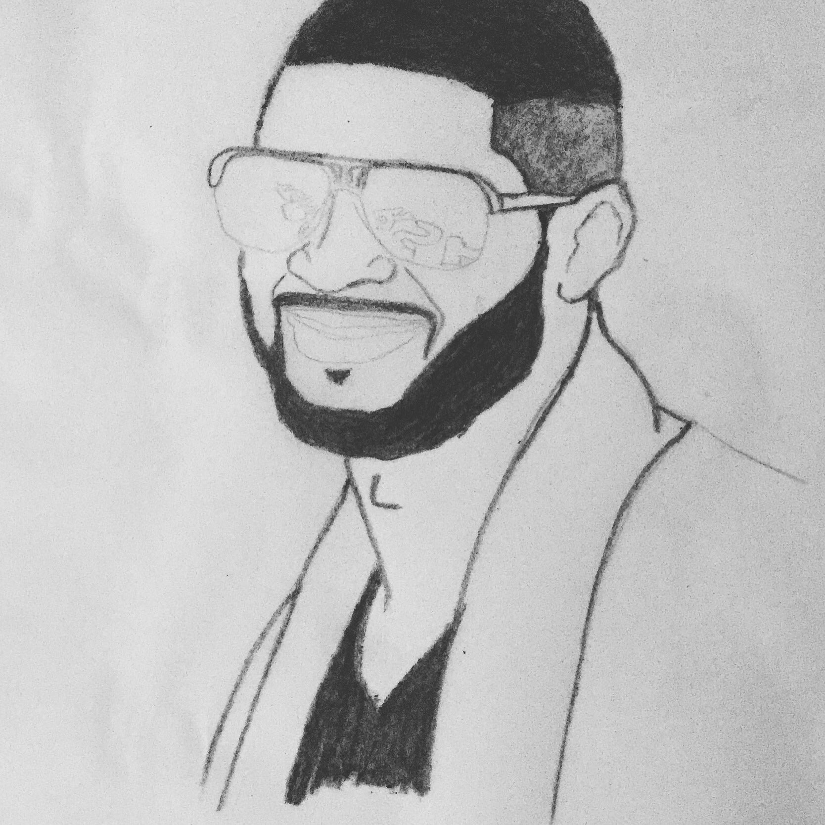 Drawing Of Usher