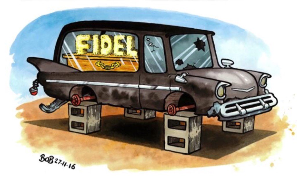Fidel Castro Cartoon