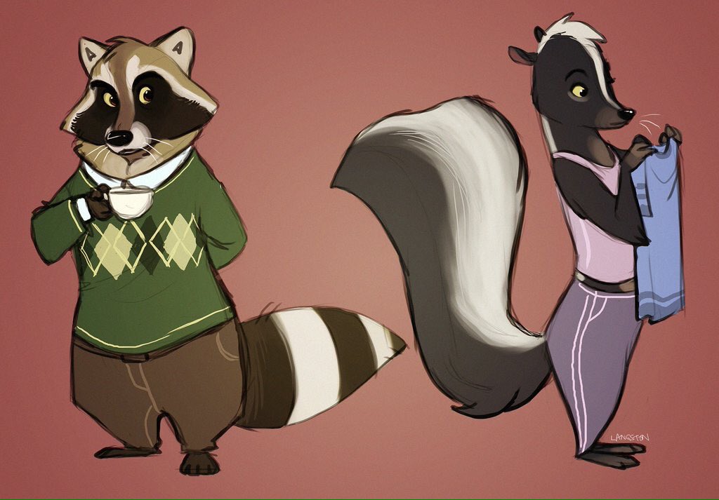 Anthro Raccoon
