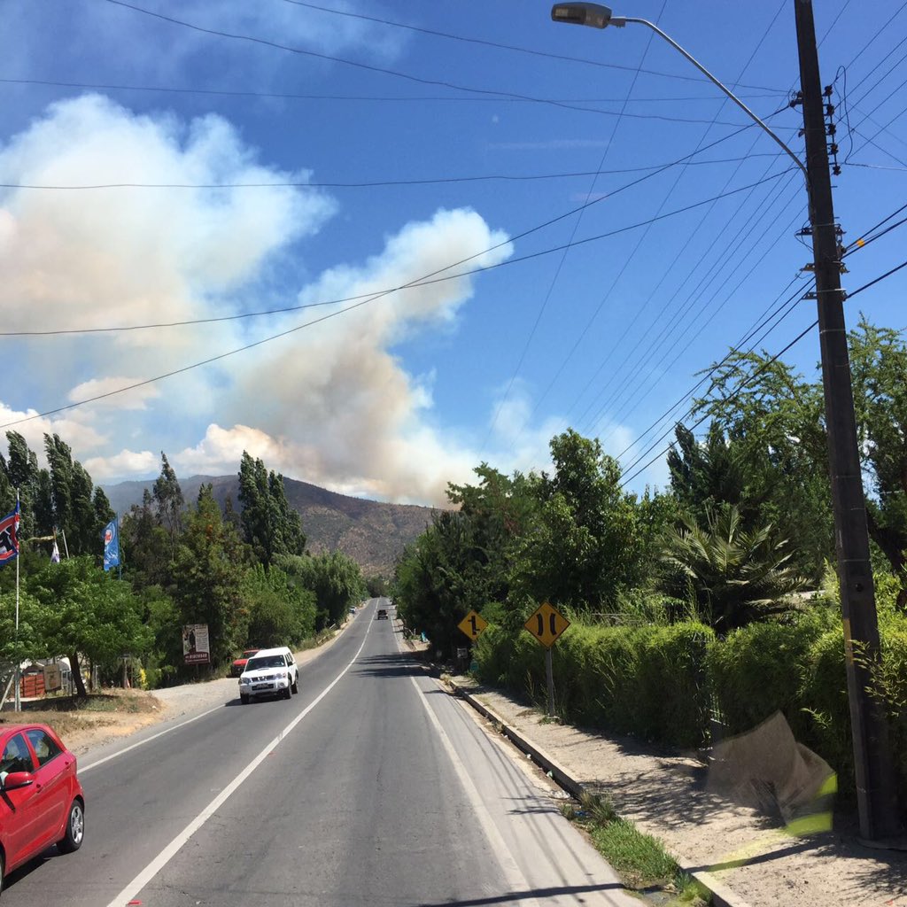 Decretan alerta roja en Melipilla por incendio forestal | BioBioChile ... Decretan alerta roja en Melipilla por incendio forestal | BioBioChile ...