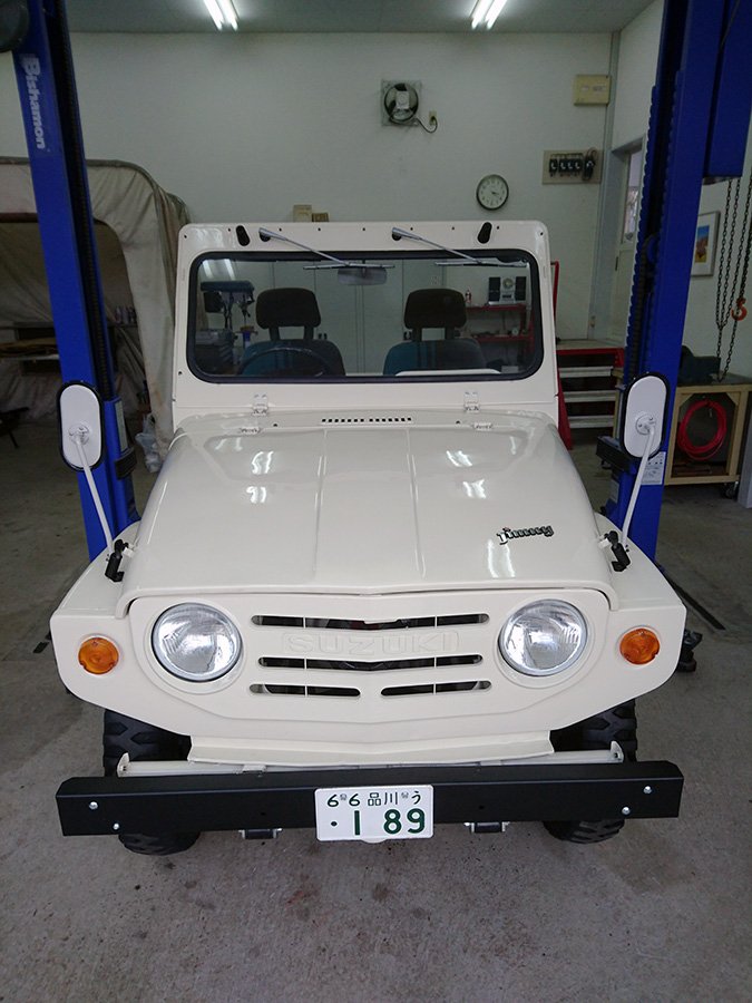 APIO@JimnyCustom on Twitter: "SUZUKI Jimny LJ10 #LJ10,#LJ20,#jimny,#ジムニー 本日尾上のピットに潜入。ほぼレストアが終了した ...