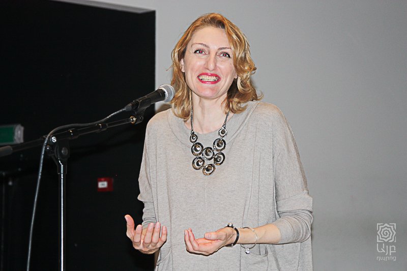 Ayb School on Twitter: "#AybSchool hosted #NarineAbgaryan, an accomplished Armenian #writer from ...