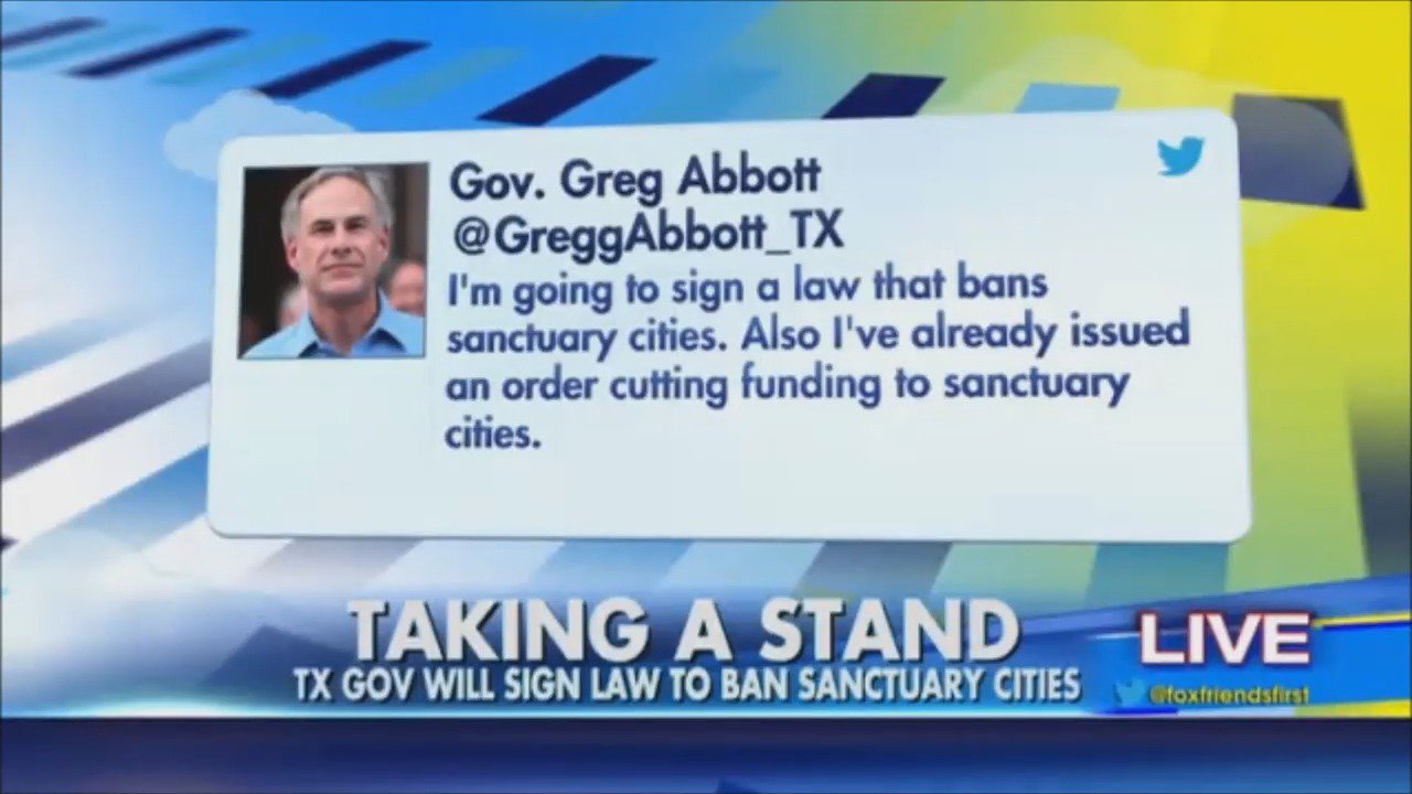Fox And Friends On Twitter Texas Governor Greg Abbott Says He Will Sign