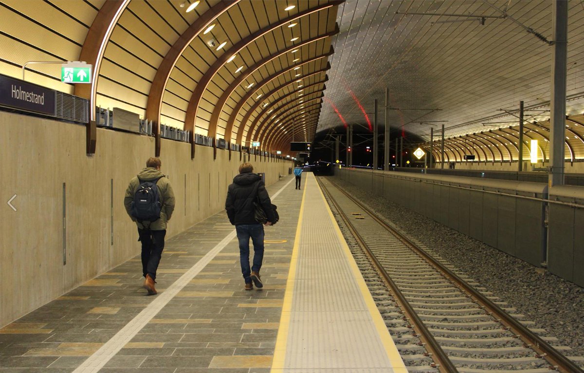 Rambøll - i Norge on Twitter: "Nye Holmestrand stasjon. Ikke bare en stasjon- men et ...