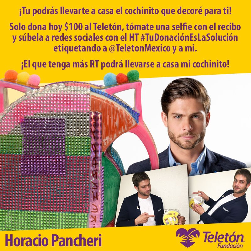 Llévate el cochinito que @pancherihoracio decoró para ti y dona al ...
