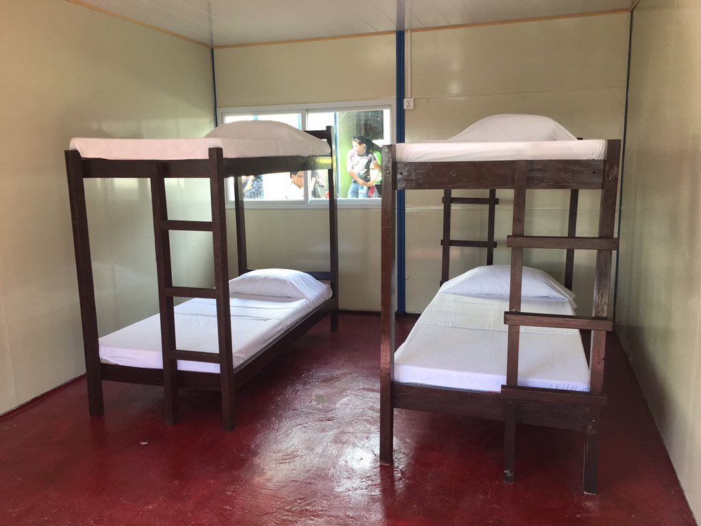 LOOK: Inside one of the rooms in the mega drug rehab center in Fort ...
