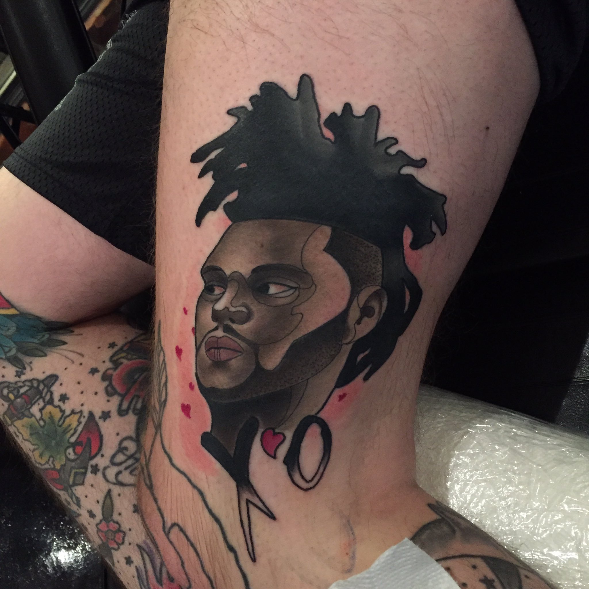 Abel Tesfaye Tattoo