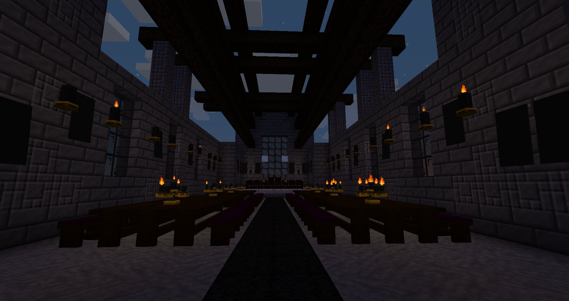 Minecraft Castle Entrance Hall