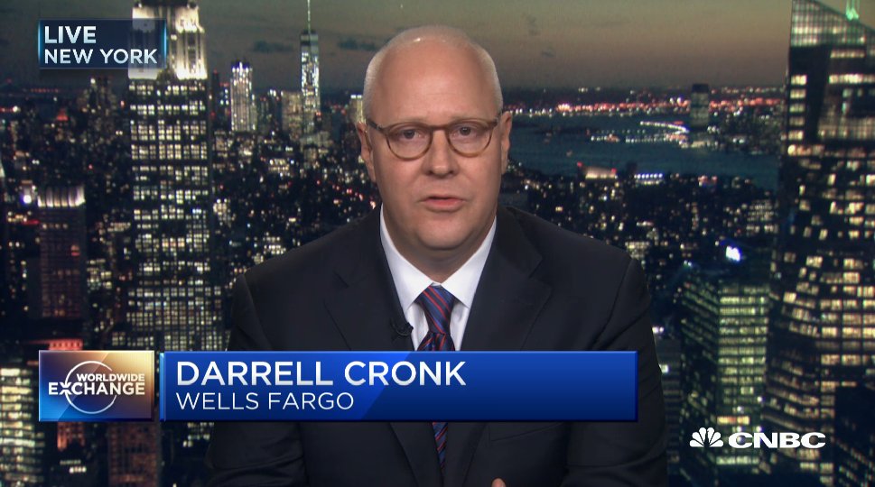 Darrell Cronk, Wells Fargo Investment Institute president, discusses U ...