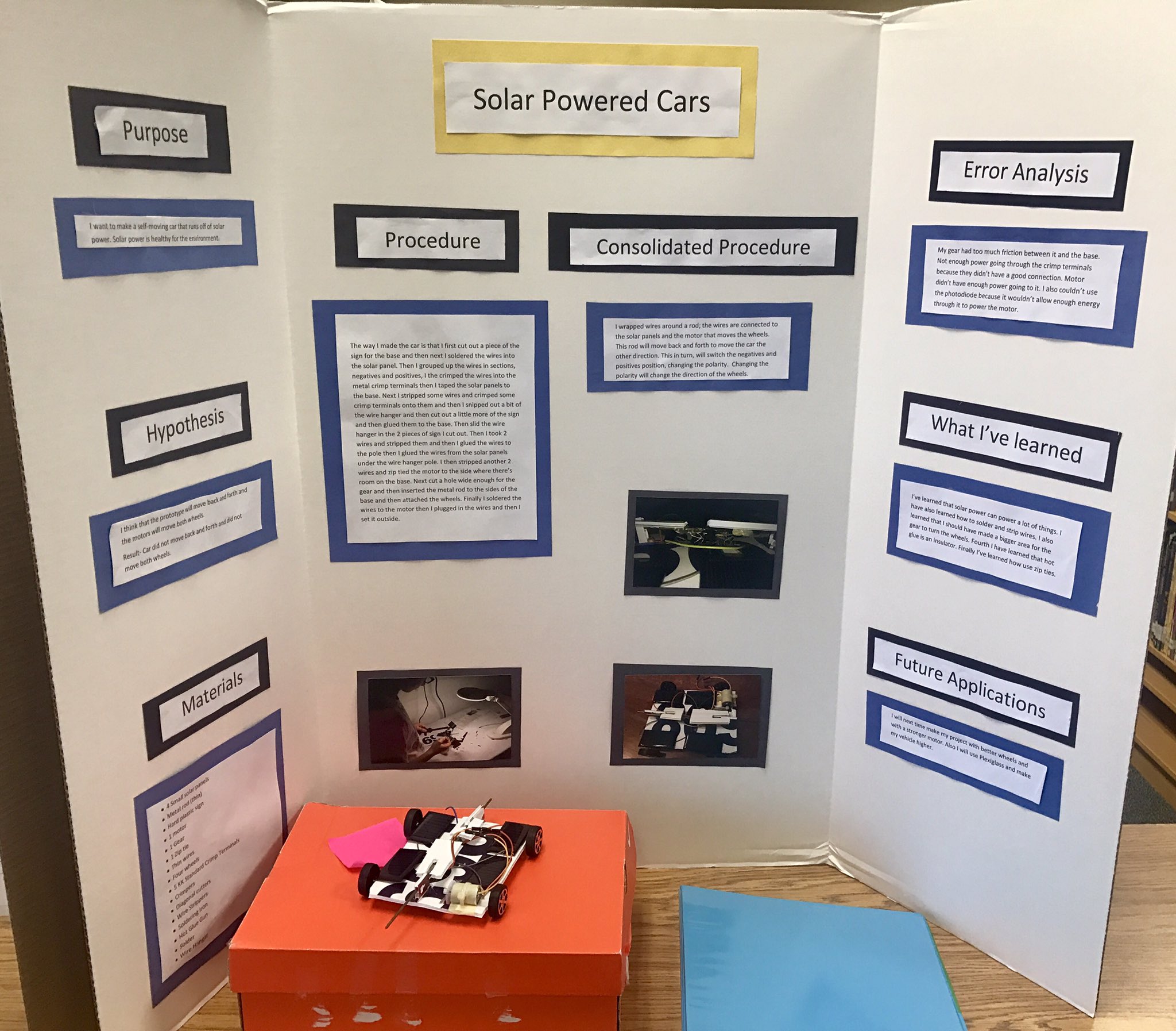 Friction Science Fair Project