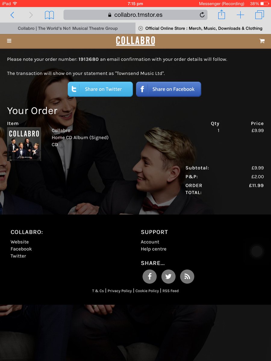 COLLABRO on Twitter: "HOME is available to pre-order NOW! For December only ALL copies will be ...