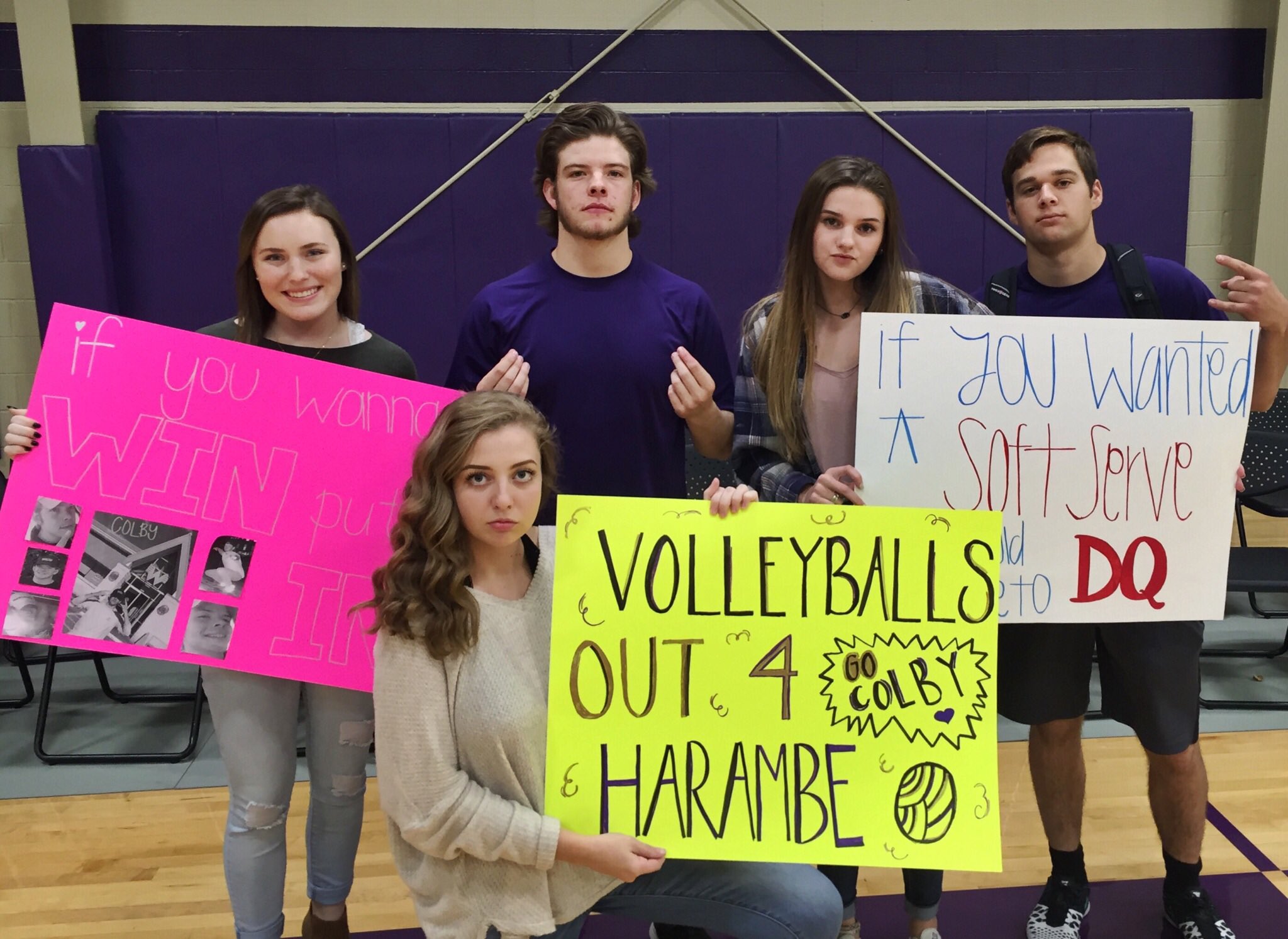 Cute Volleyball Signs