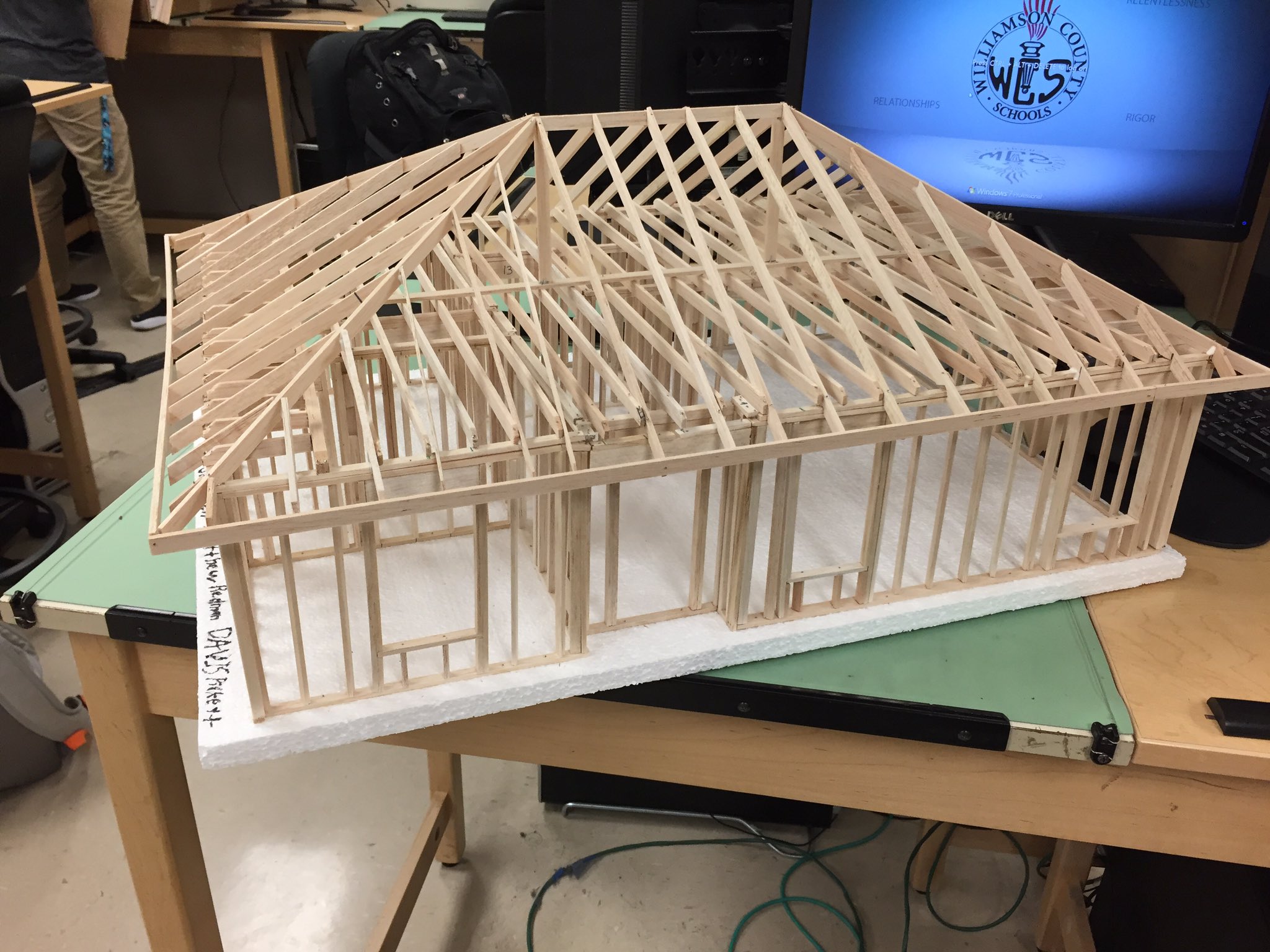 Balsa Wood House Plans