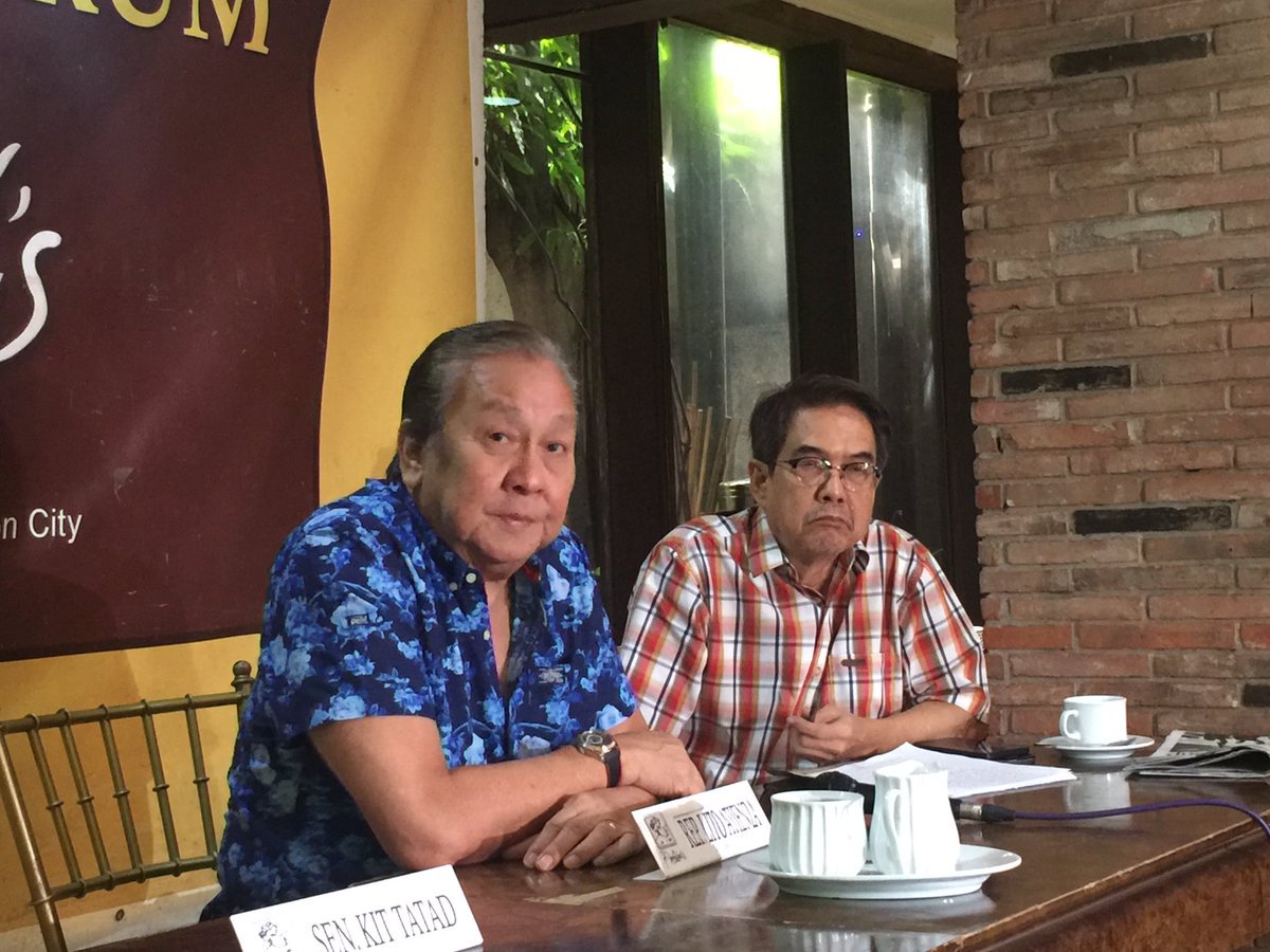 Buhay Partylist Rep. Lito Atienza reacts on DOH's proposal regarding a ...