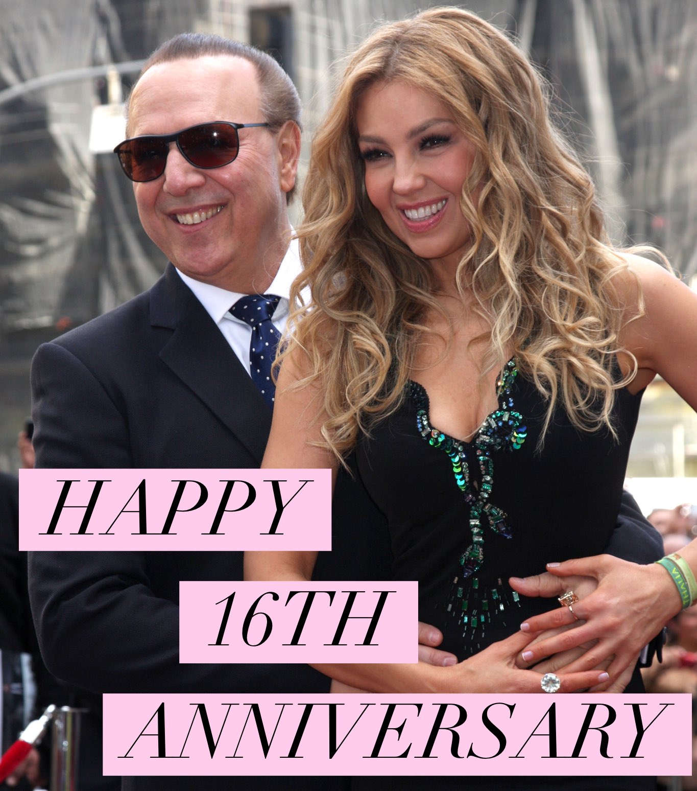 Tommy Mottola And Thalia Wedding