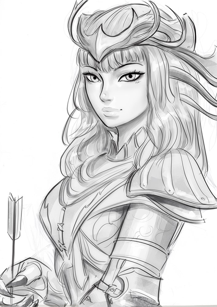 Artemis Sketch