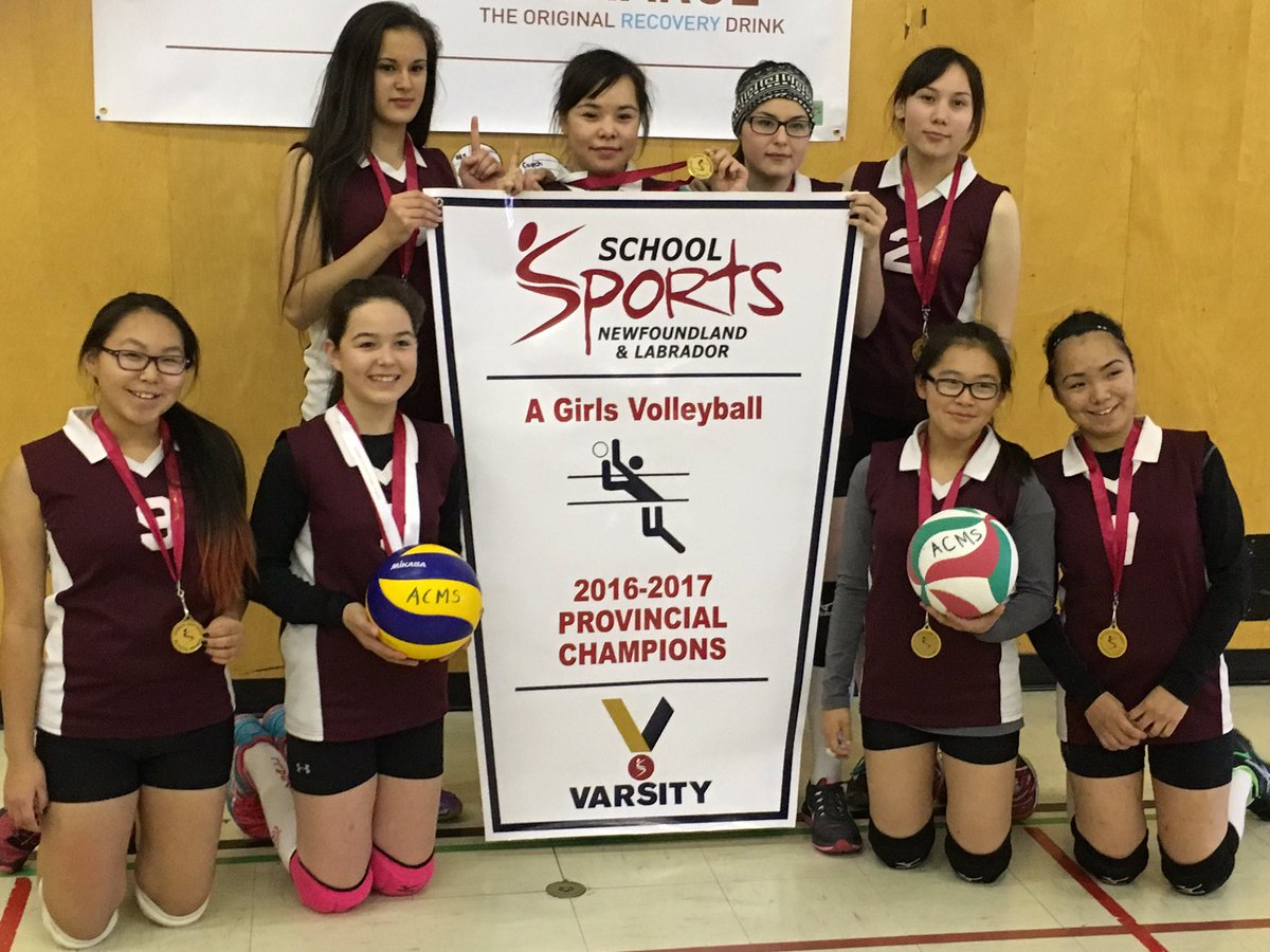 2016-2017 SSNL Girls’ Volleyball Championships : School Sport Canada